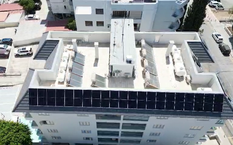 Residential Building - PV Panels Installation - Heataircon Ltd.